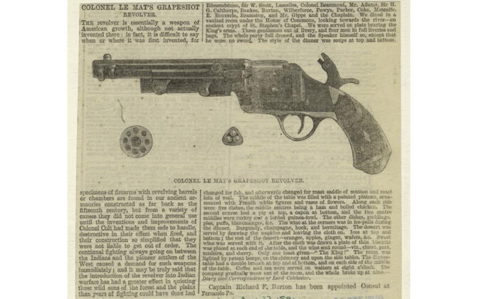 The LeMat Revolver: Confederate Ten-Shot Double-Barrel Wheelgun - Gun ...