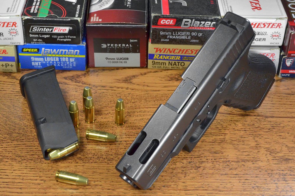 Glock Pistol Stand Factory New Extended & Ported 9mm Barrel For Glock ...