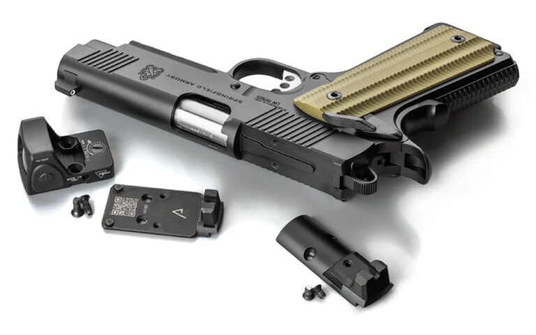 First Look: Springfield Armory 1911 AOS Optics-Ready Pistols - Gun Digest