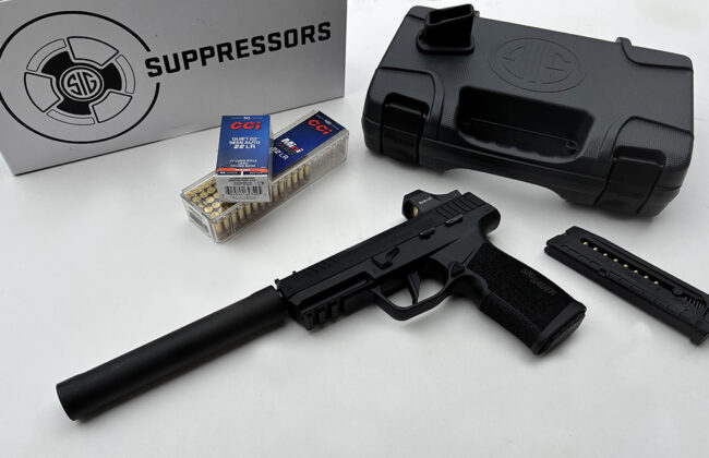 Sig Sauer P322 & SRD22X Review: The Quiet Couple - Gun Digest