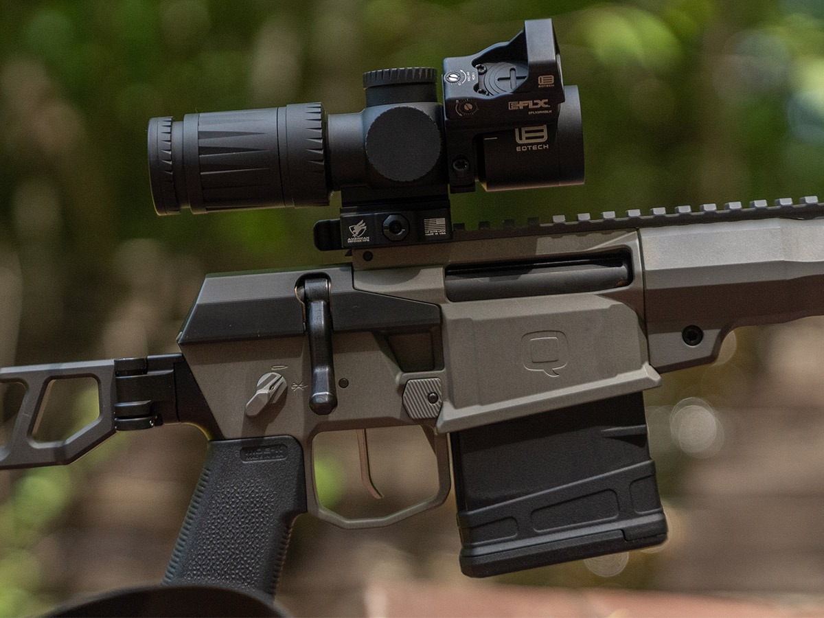 Q's The Fix In 8.6 Blackout Review: A Scope For Subs & Supers - Gun Digest